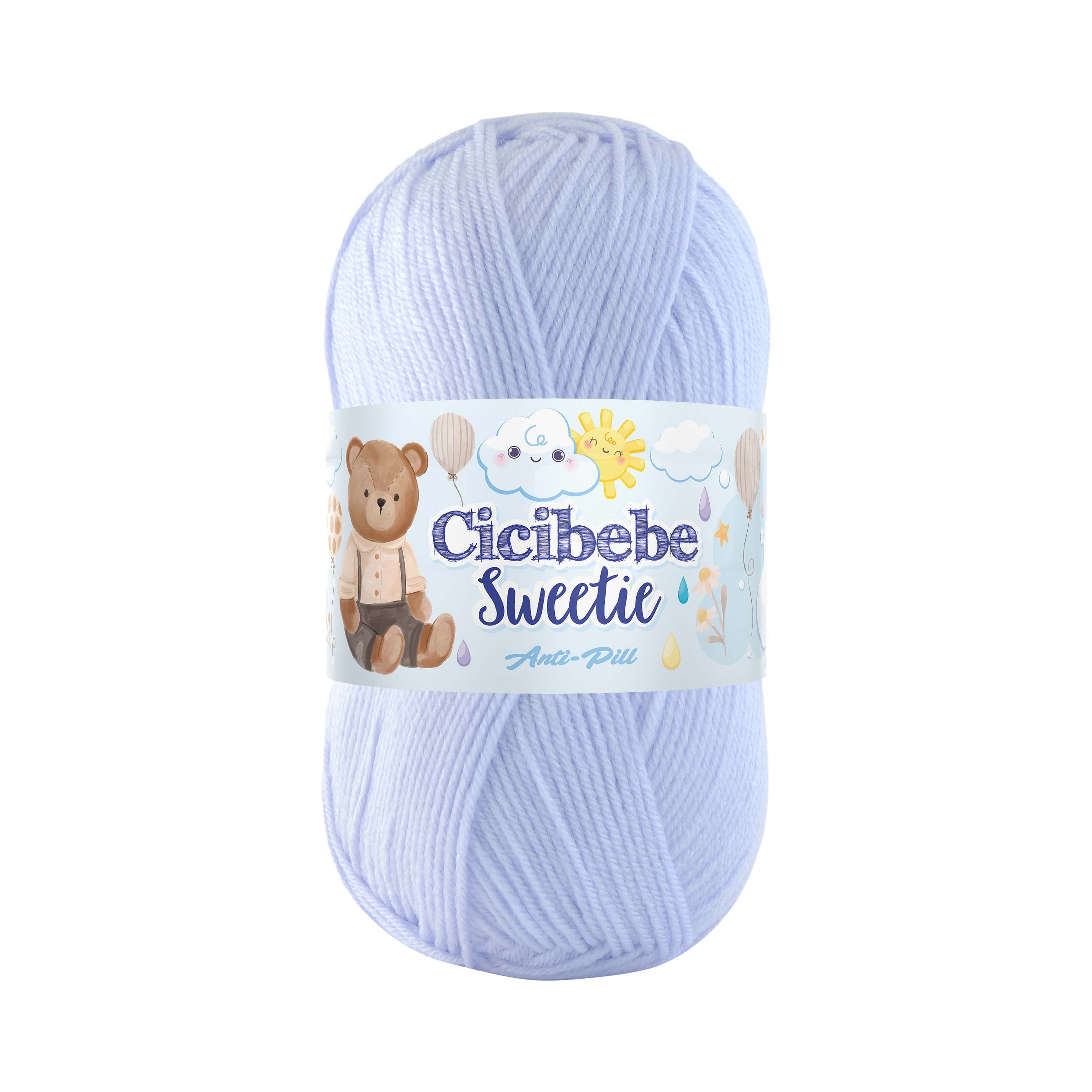 Cicibebe Sweetie - £4.70, pack quantity 5 Balls, £0.94 per ball, 11 Co ...